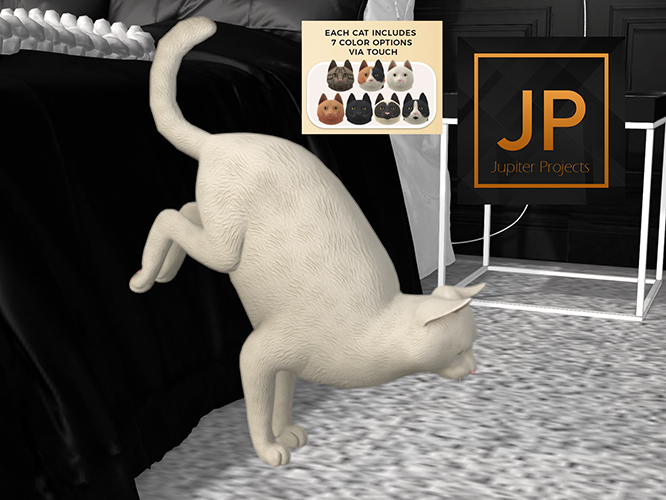 Second Life Marketplace - 15 Turbo Tail - Paws & Reflect Cats - Aardvark